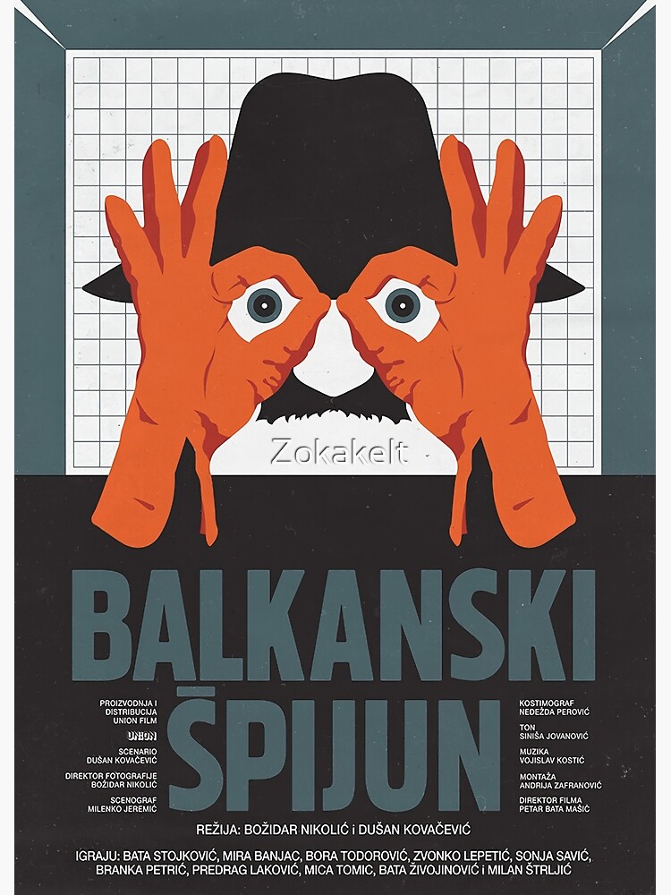 "BALKANSKI SPIJUN" Poster for Sale by Zokakelt | Redbubble