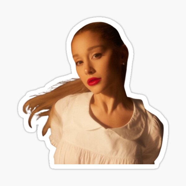"Ariana Grande Sticker" Sticker for Sale by danttpd | Redbubble
