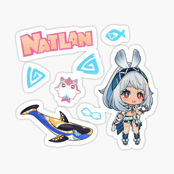 "Chibi Mualani " Sticker for Sale by PrincePlump | Redbubble