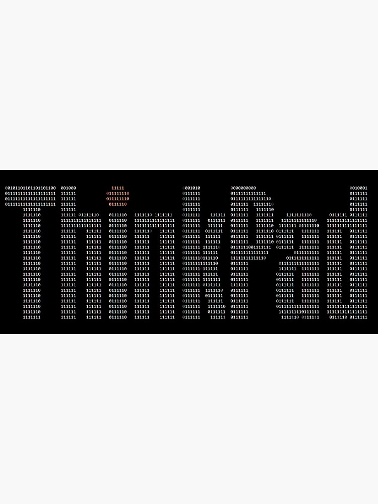 "Binary ASCII Code Thinkpad Logo 101010" Poster by Nostalgio | Redbubble