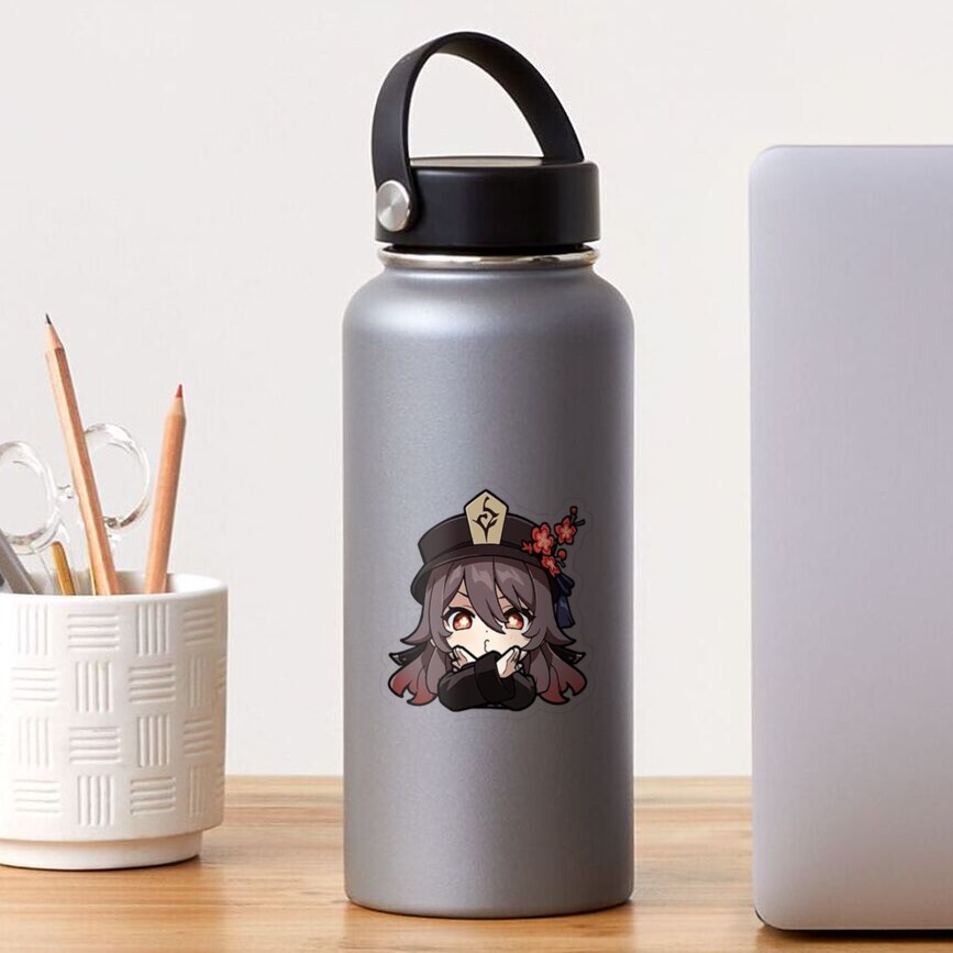 "Hu Tao from Genshin Impact" Sticker for Sale by Haki116 | Redbubble