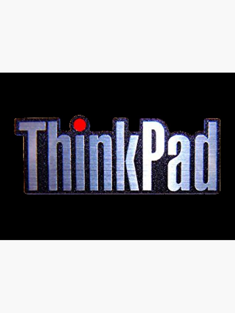 "Thinkpad Logo Realistic" Poster for Sale by Nostalgio | Redbubble