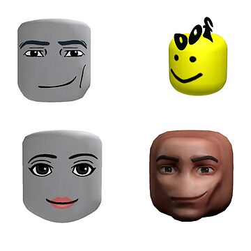 "roblox head sticker pack" Sticker for Sale by tjhogs | Redbubble