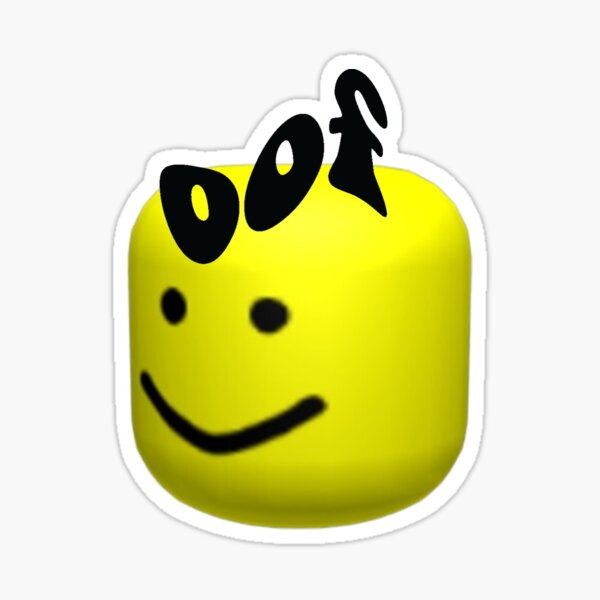 "roblox oof sticker" Sticker for Sale by tjhogs | Redbubble