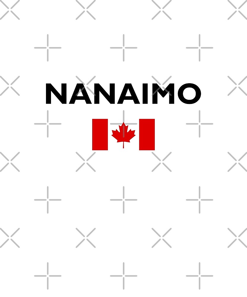 "Nanaimo Canada Canadian Flag Light-Color" by TinyStarCanada | Redbubble