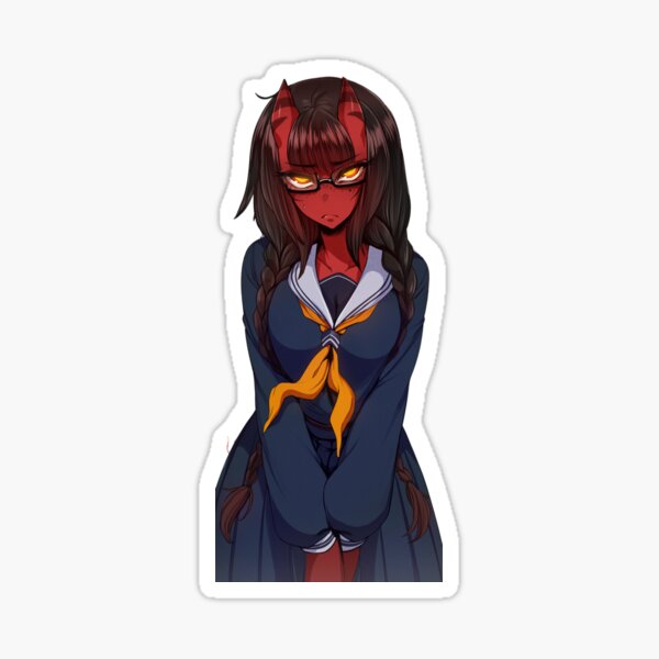 "meru the succubus nice beautiful" Sticker for Sale by NewFor1Art ...
