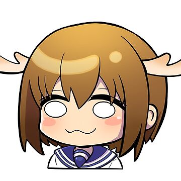 "Noko Shikanoko Chibi from My Deer Friend Nokotan" Sticker for Sale by ...