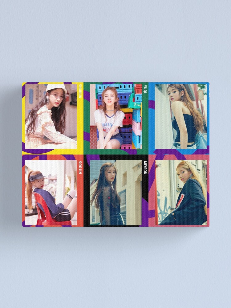 "GIDLE - G)I-DLE kpop" Canvas Print for Sale by jogtest | Redbubble