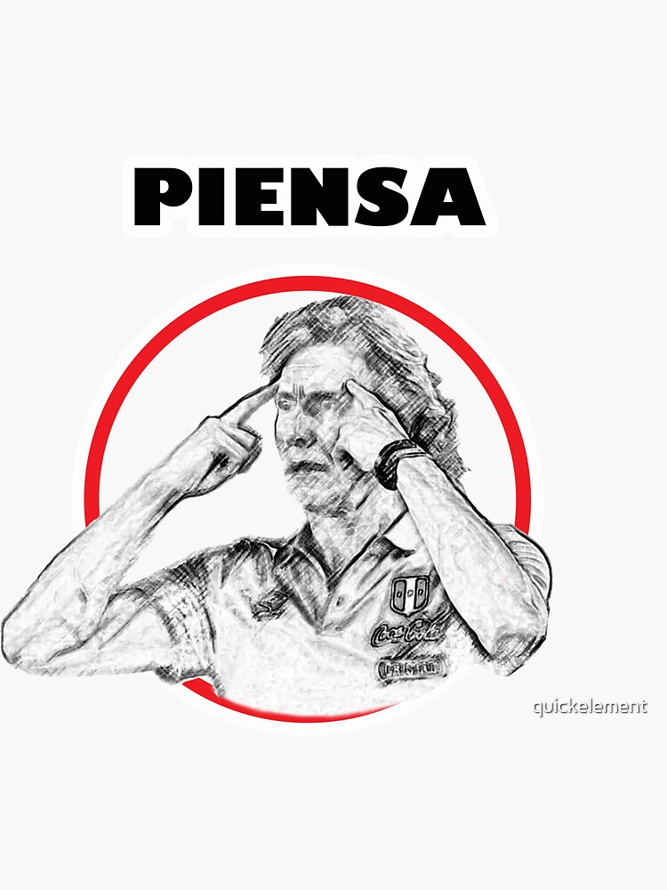 "Peru Piensa" Sticker for Sale by quickelement | Redbubble