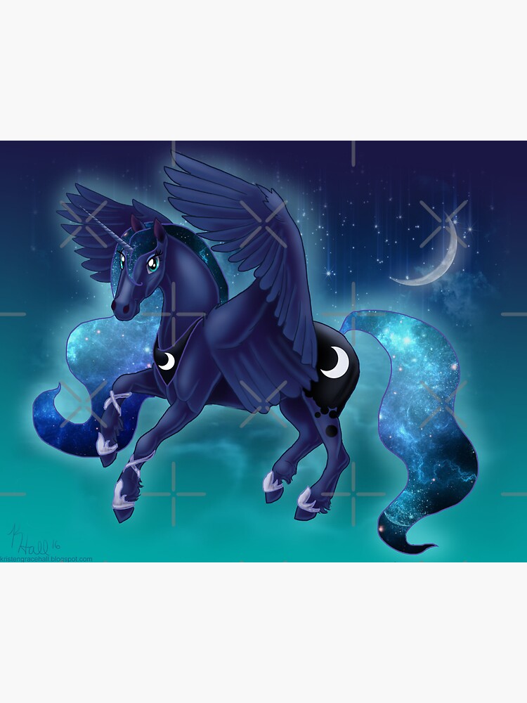 "Princess Luna" Sticker by Unicornarama | Redbubble