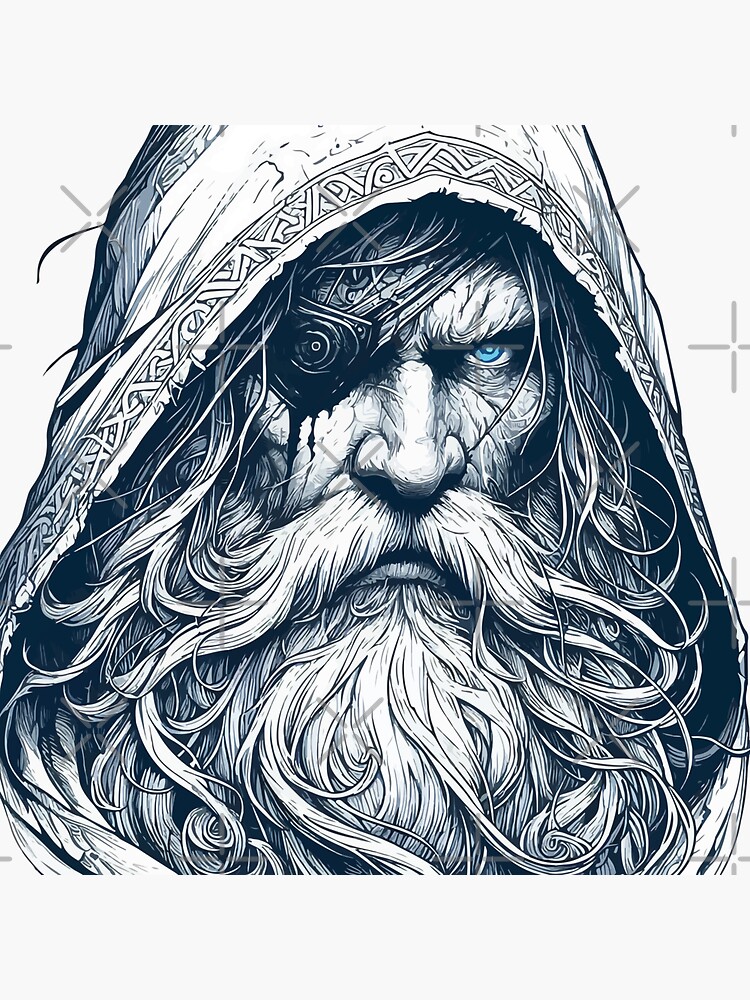 A Picture Of Odin S Face