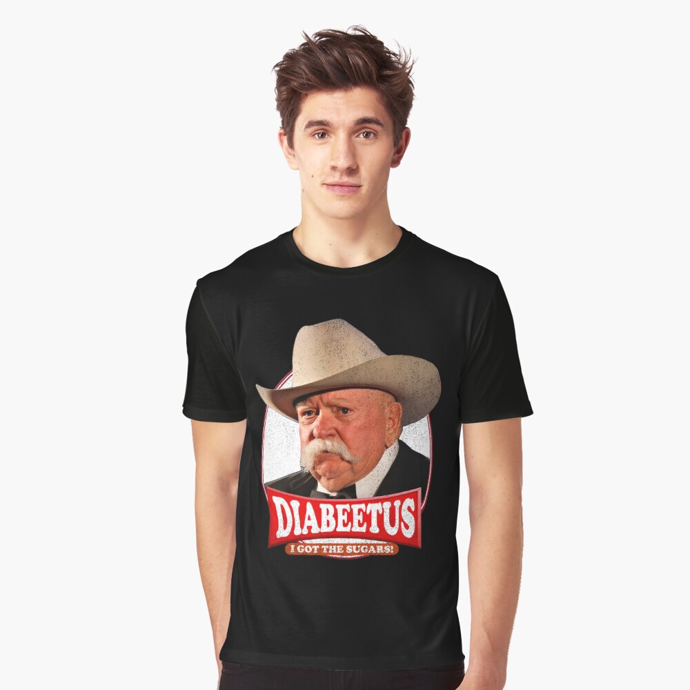 "Diabeetus I got the sugars - Wilford Brimley" Sticker for Sale by ...
