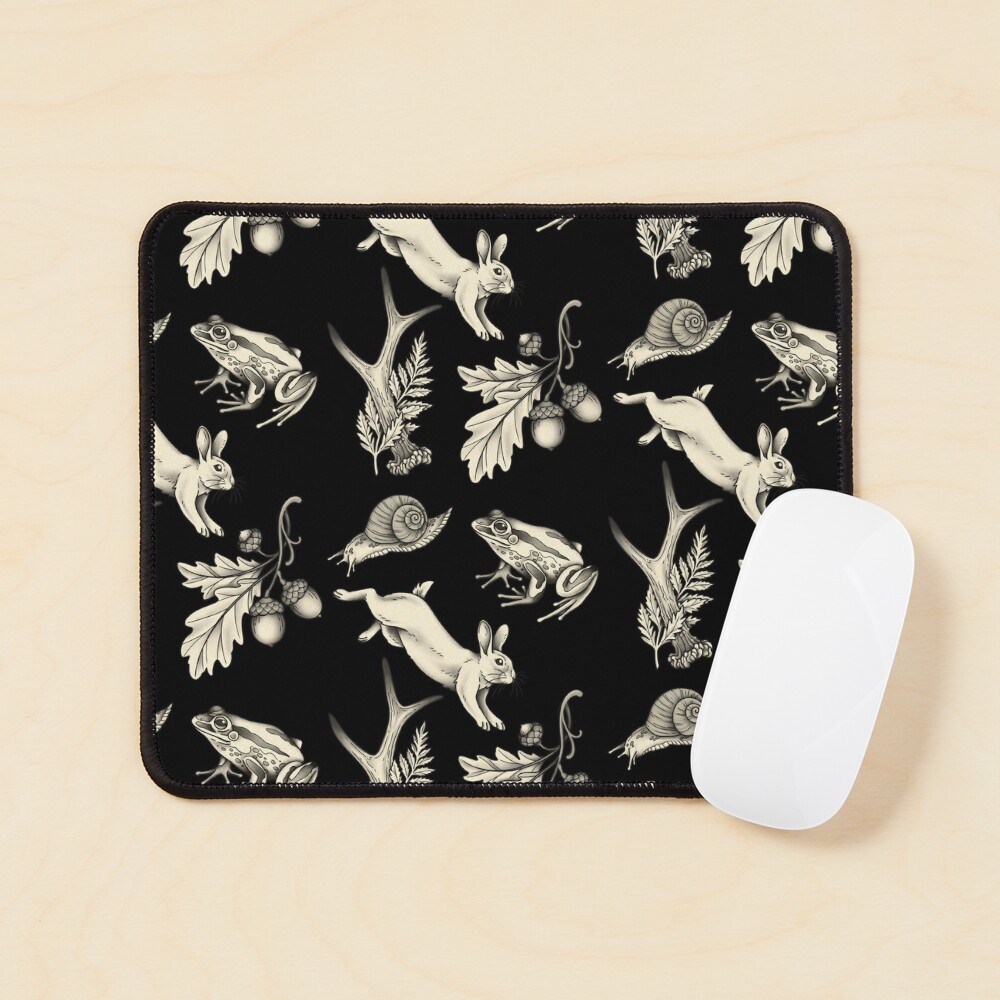 "Cute Forestcore Art Fern Snail Bunny Antler Frog Toad Cottagecore ...