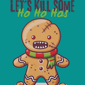 ""Zombie Gingerbread Cookie"" Art Board Print by inksavvystudio | Redbubble