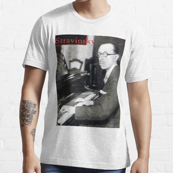 T-shirt « Igor Stravinsky, Stravinsky, Compositeur, Avant Garde, Piano ...