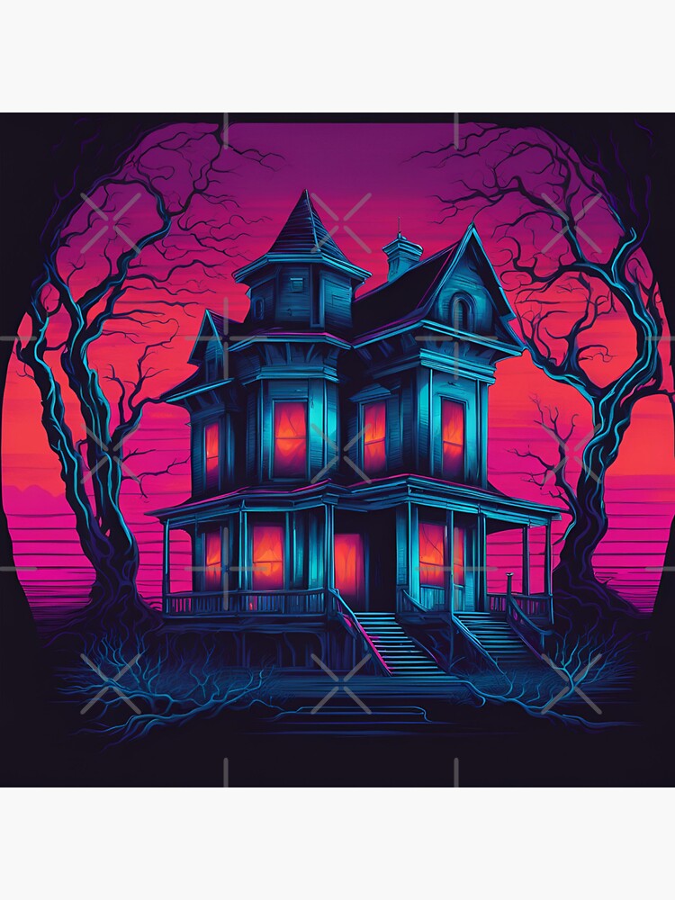 "Dark Fantasy: Surrealism Meets Horror Movies & Books D20" Sticker for ...