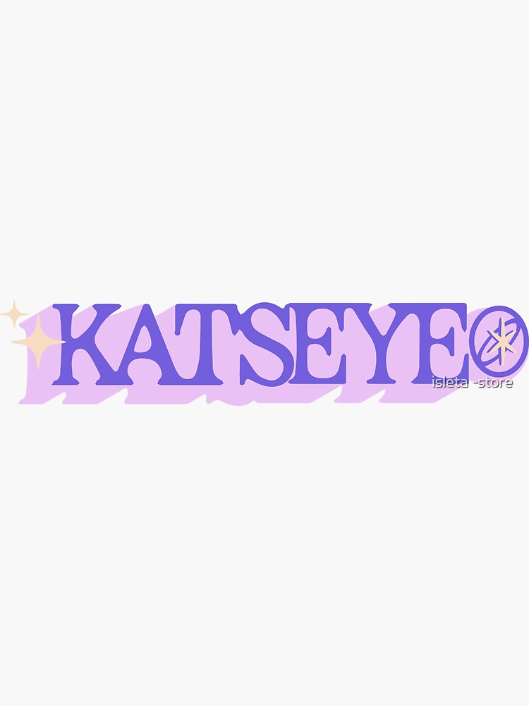 "Katseye Logo" Sticker for Sale by jambainjoy | Redbubble