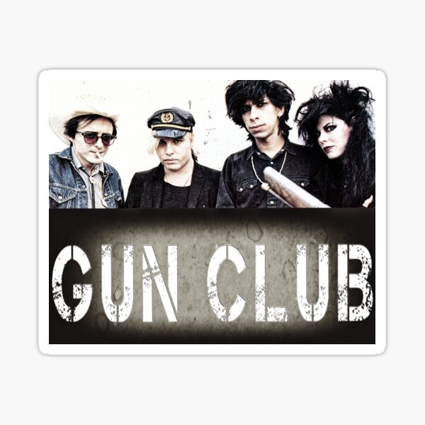 "gun club" Sticker for Sale by atomtan | Redbubble