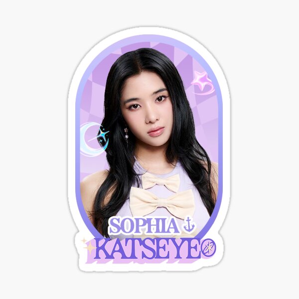 "Katseye - Sophia" Sticker for Sale by jambainjoy | Redbubble