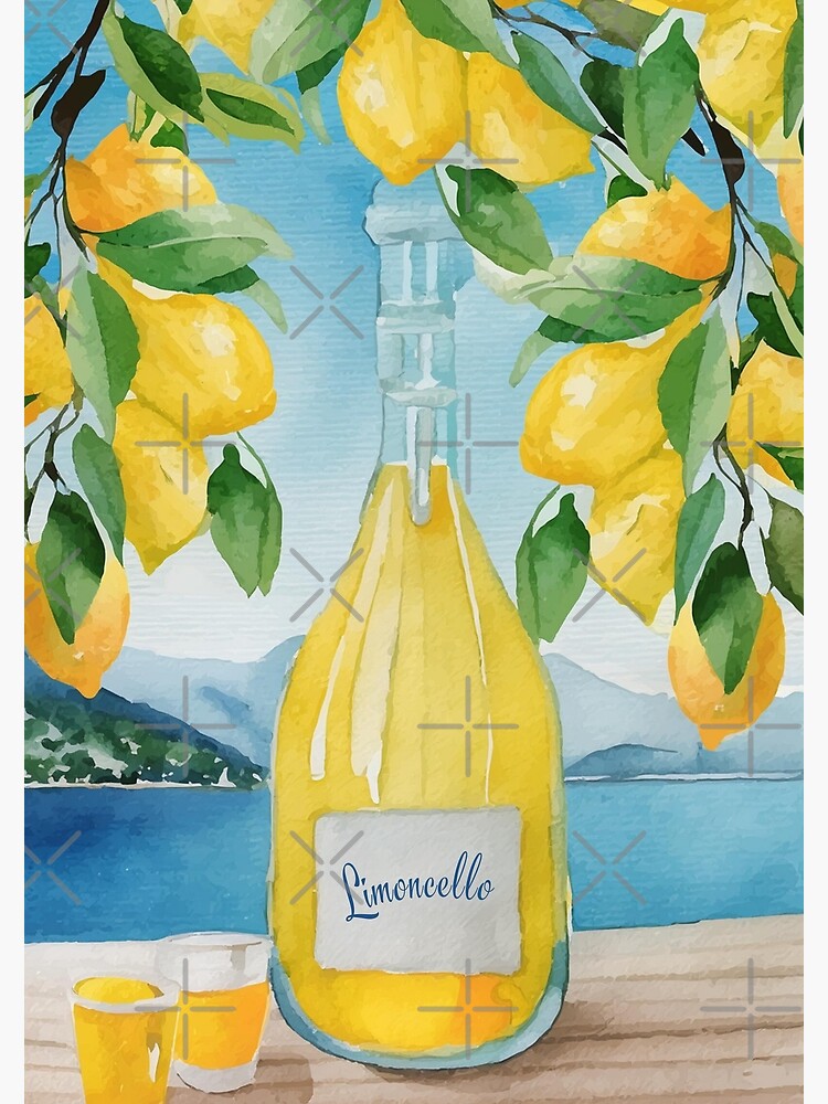 "Limoncello Poster" Poster for Sale by Thea-Design | Redbubble