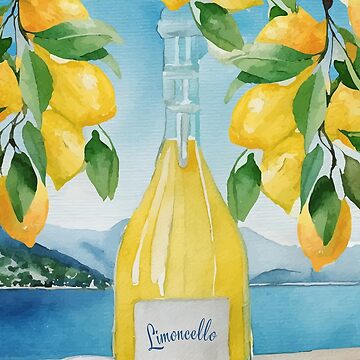 "Limoncello Poster" Poster for Sale by Thea-Design | Redbubble