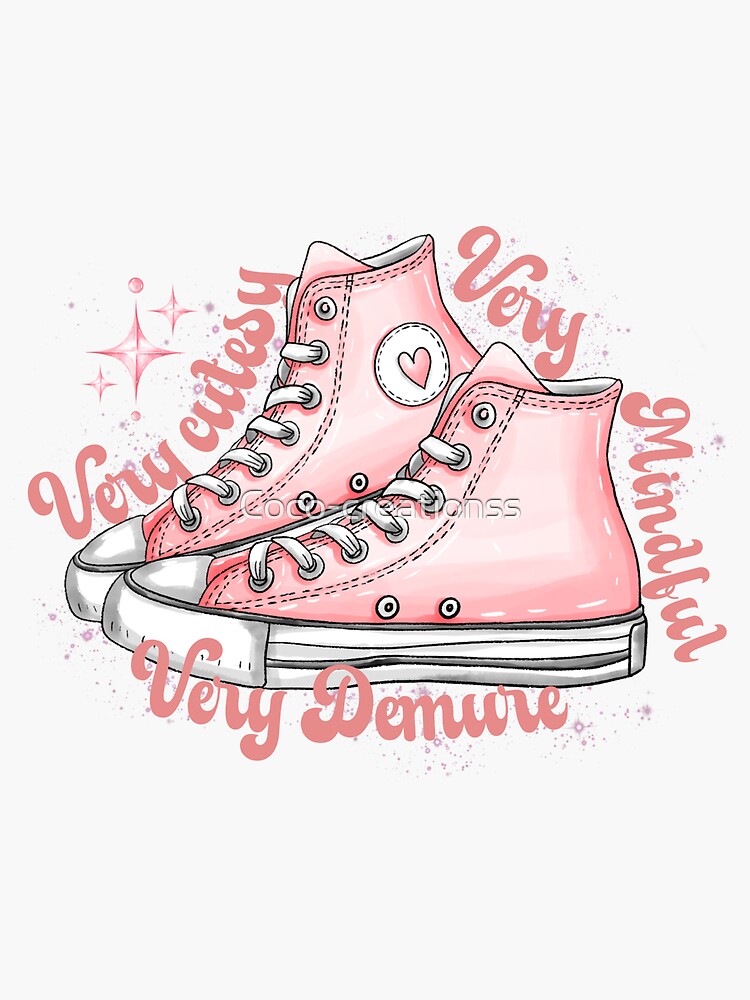 "Very demure very mindful very cutesy viral meme funny meme " Sticker ...