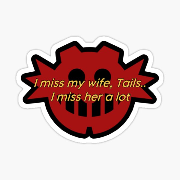 "eggman snapcube quote" Sticker for Sale by mr meow | Redbubble