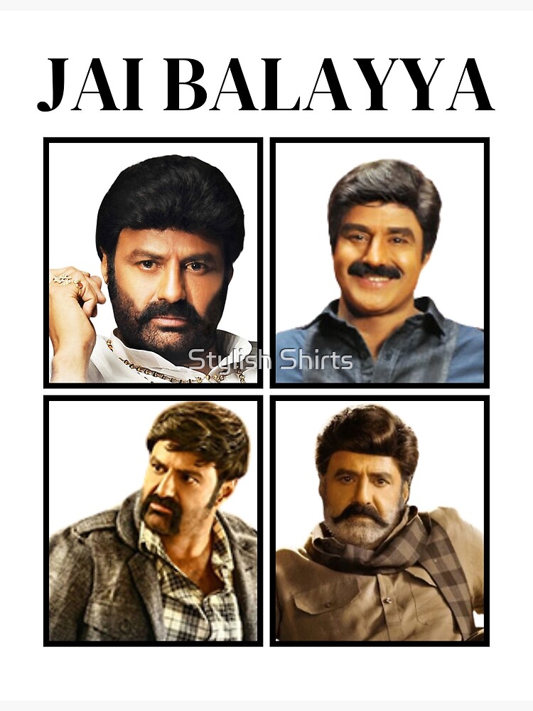 "JAI BALAYYA - Telugu Actor Hero Balakrishna" Greeting Card for Sale by ...