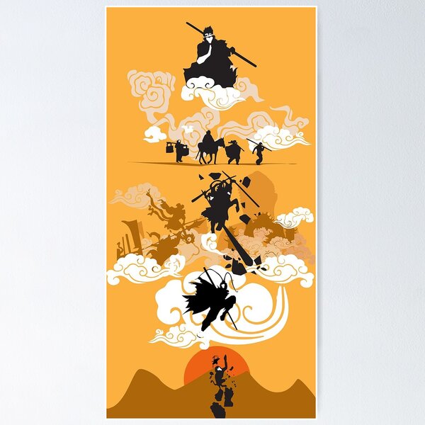"Wukong Monkey King" Poster for Sale by Mariawallter | Redbubble