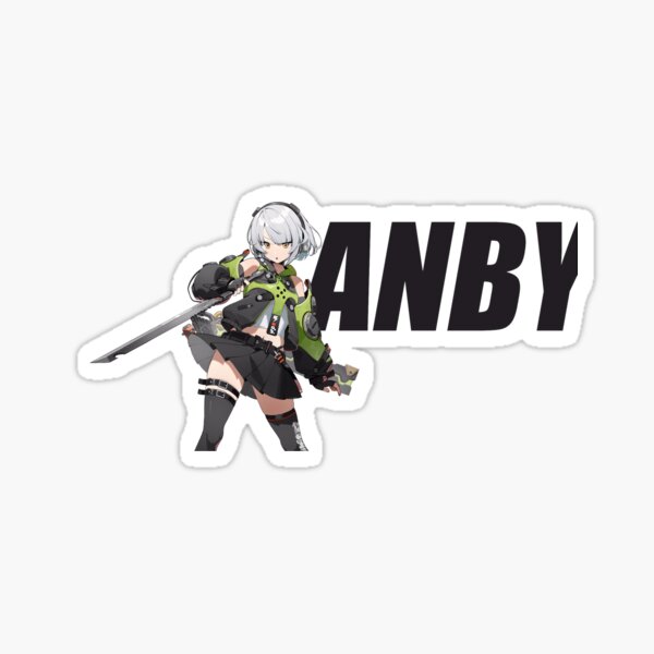 "Anby Demara - Zenless Zone Zero" Sticker by EcchiKawaii | Redbubble