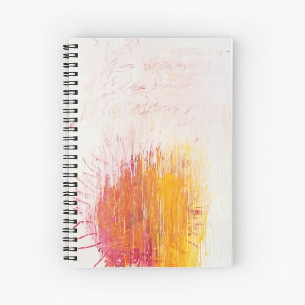 Cy Twombly Louvre Spiral Notebooks for Sale | Redbubble