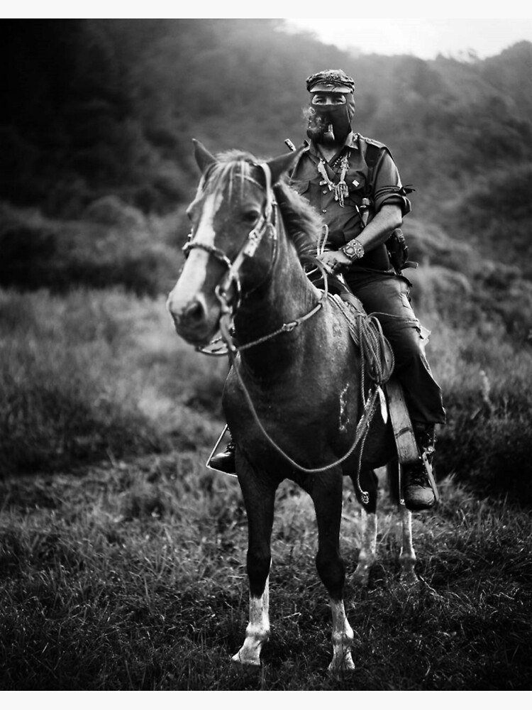 "Subcomandante Marcos" Poster by romeobravado | Redbubble