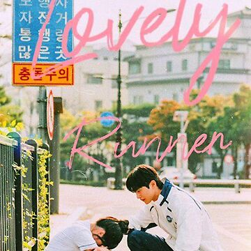 "Lovely Runner Kdrama - Byeon Woo Seok - Kim Hye Yoon" Poster for Sale ...