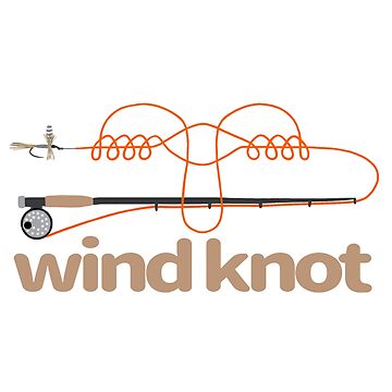 "wind knot" Sticker for Sale by aburabire | Redbubble