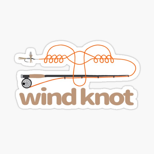 "wind knot" Sticker for Sale by aburabire | Redbubble