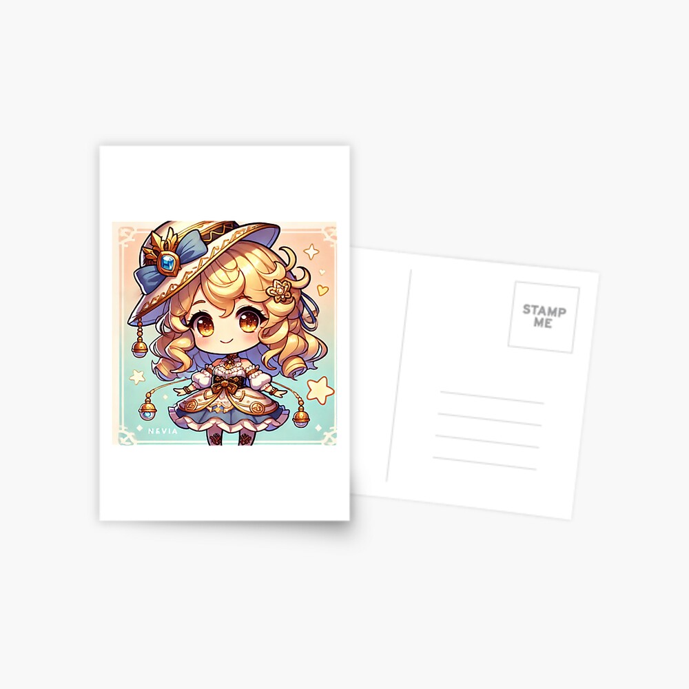 "Navia - Chibi - Genshin Impact Sticker" Sticker for Sale by YoKarma ...