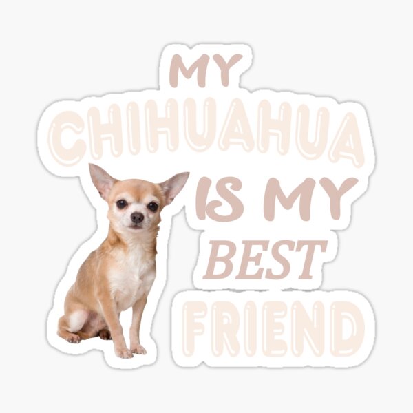 "Chihuahua design Chiwawa design" Sticker by JuditR | Redbubble