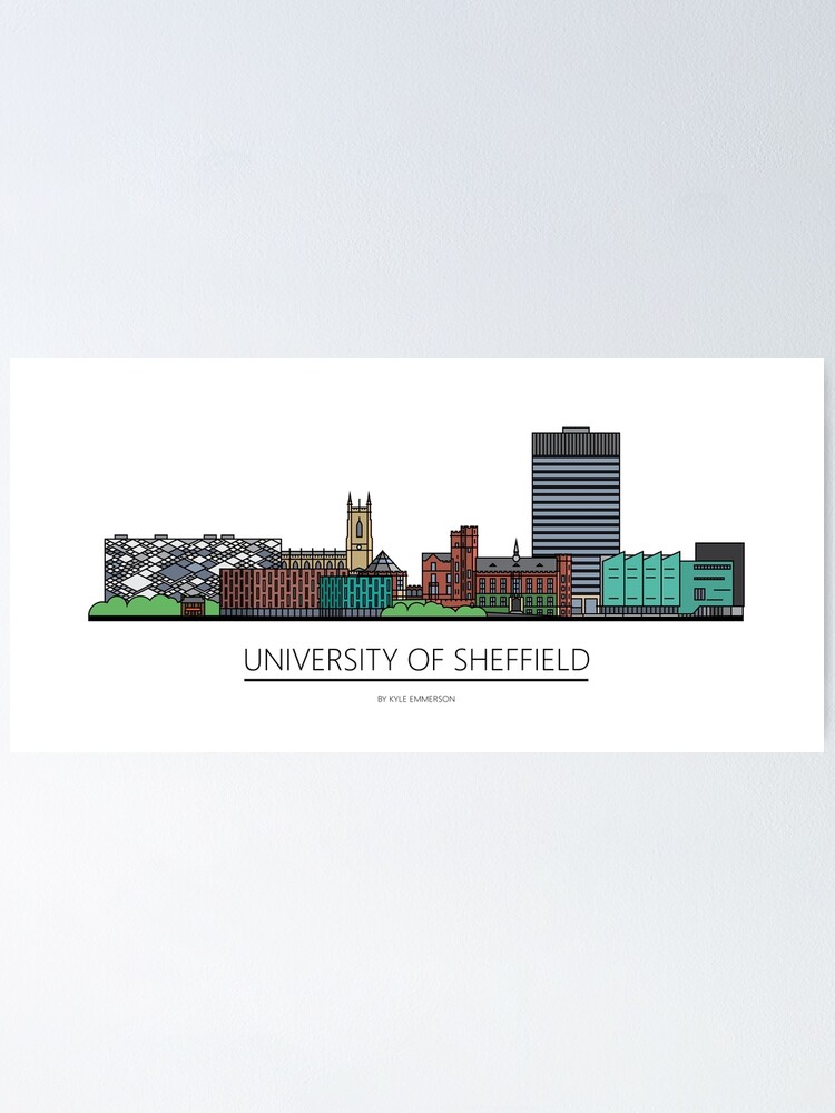 "Sheffield Icons - University of Sheffield" Poster for Sale by ...