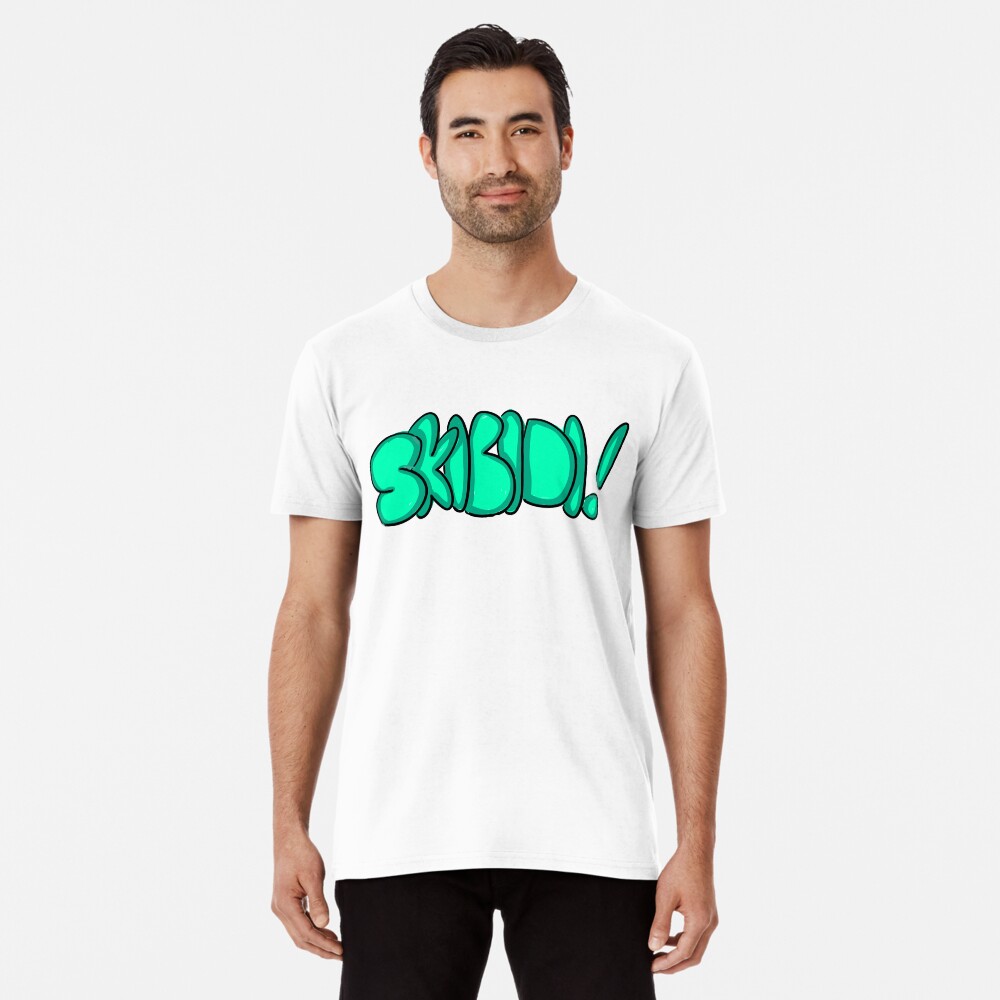 "SKIBIDI Graffiti" Sticker for Sale by Johnny ArtandStuff | Redbubble