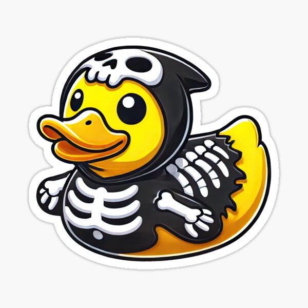 "Boney Duck" Sticker for Sale by BreadfansBazaar | Redbubble