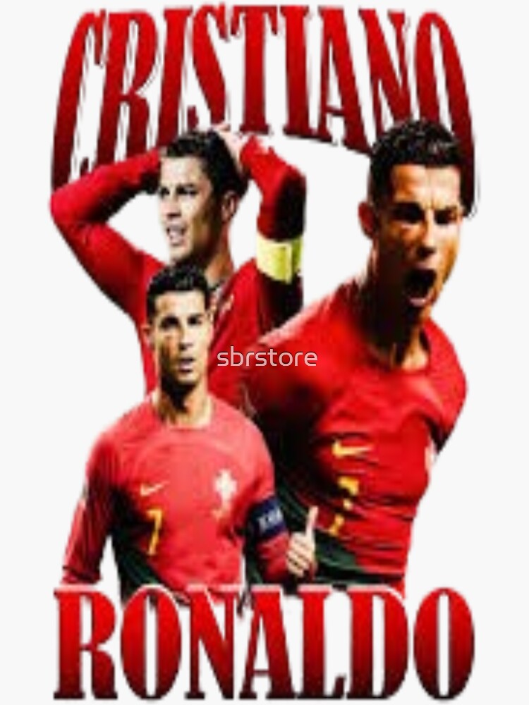 "Cristiano Ronaldo" Sticker for Sale by sbrstore | Redbubble