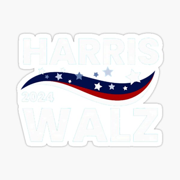 "Harris Walz 2024 Election, Harris Walz Campaign" Sticker for Sale by ...