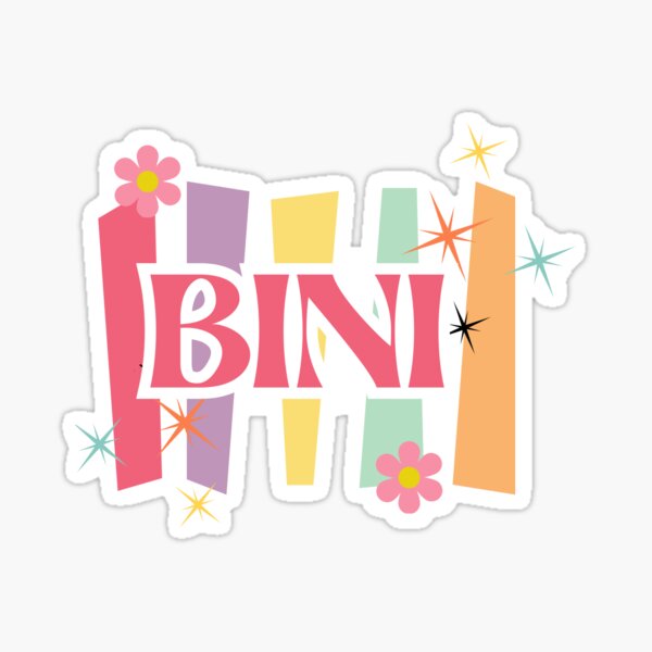 "BINI group" Sticker for Sale by AissTee | Redbubble