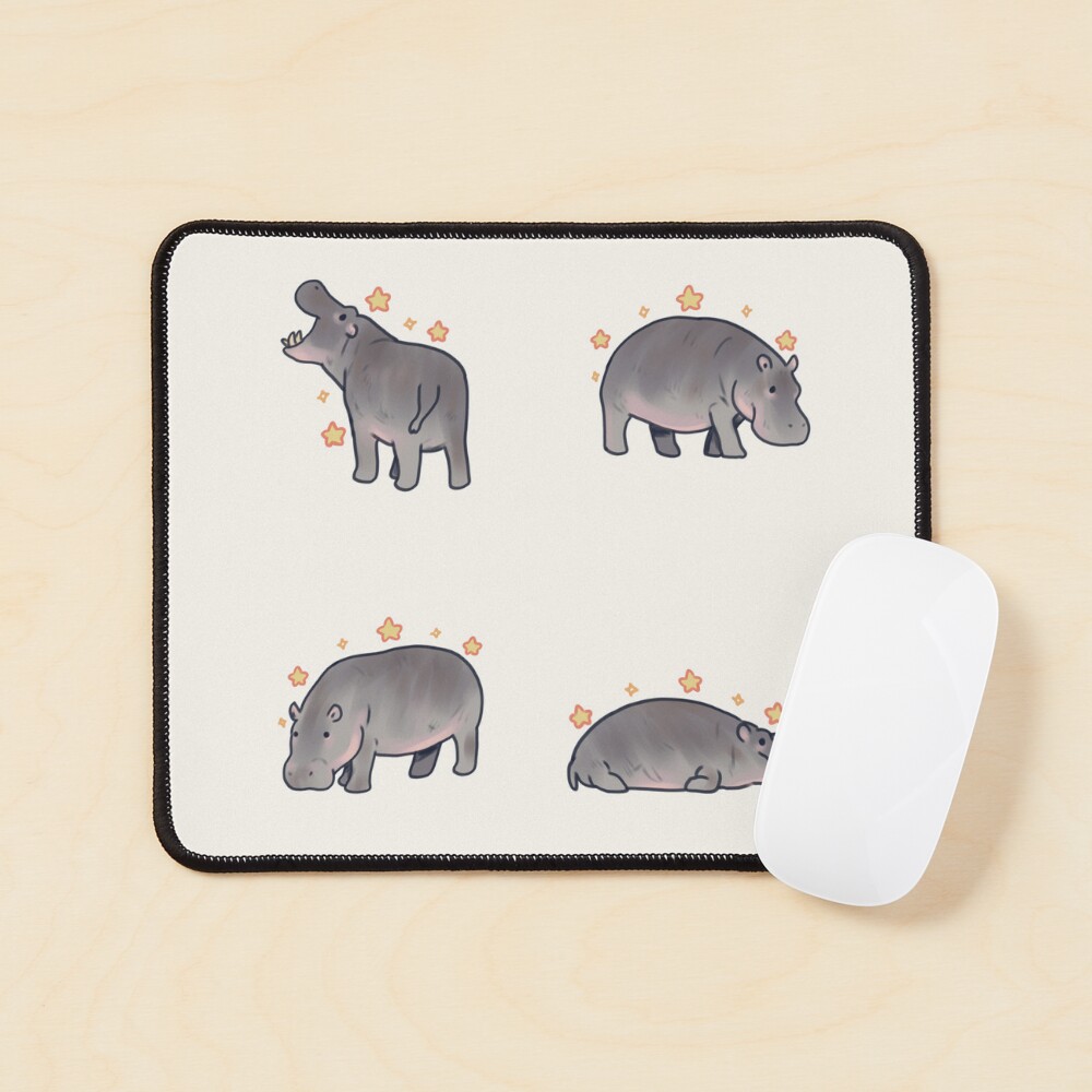 "Hippo pack " Sticker for Sale by Artofmayara | Redbubble