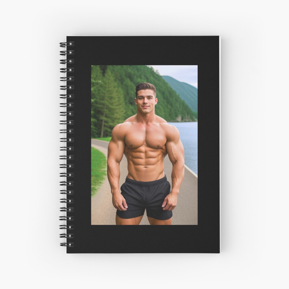 "Park Ranger Bodybuilder With a Gentle Smile in Black Shorts" Sticker ...