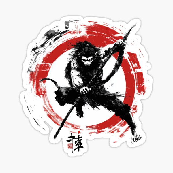 "Black myth: Wukong" Sticker for Sale by controlli | Redbubble