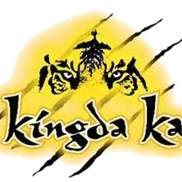 "kingda ka logo" Sticker for Sale by coasterkian | Redbubble