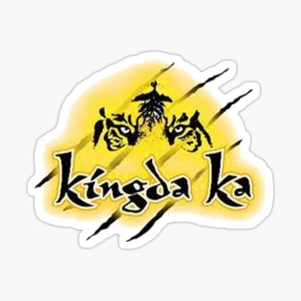 "kingda ka logo" Sticker for Sale by coasterkian | Redbubble