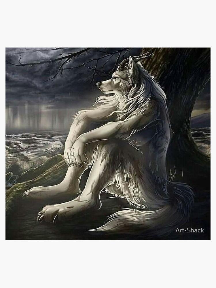 "Alpha wolf meme" Sticker for Sale by Art-Shack | Redbubble