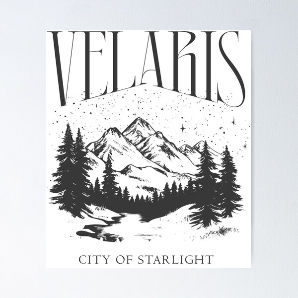 "Velaris Court of Dreams ACOTAR" Poster for Sale by RenDesignsStuff ...